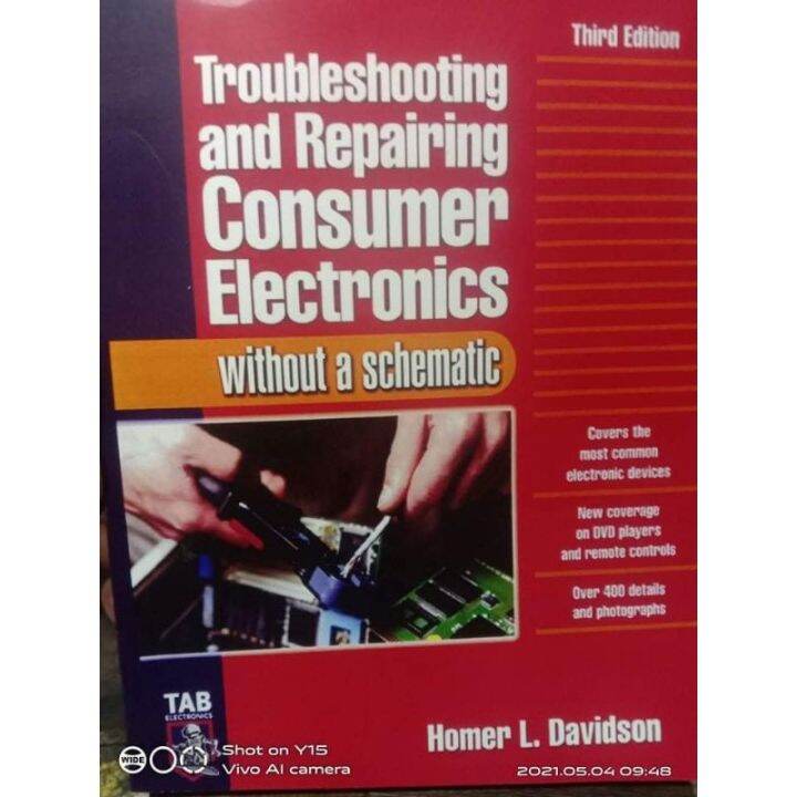 BOOKS Troubleshooting and Repairing Consumer Electronics | Lazada PH
