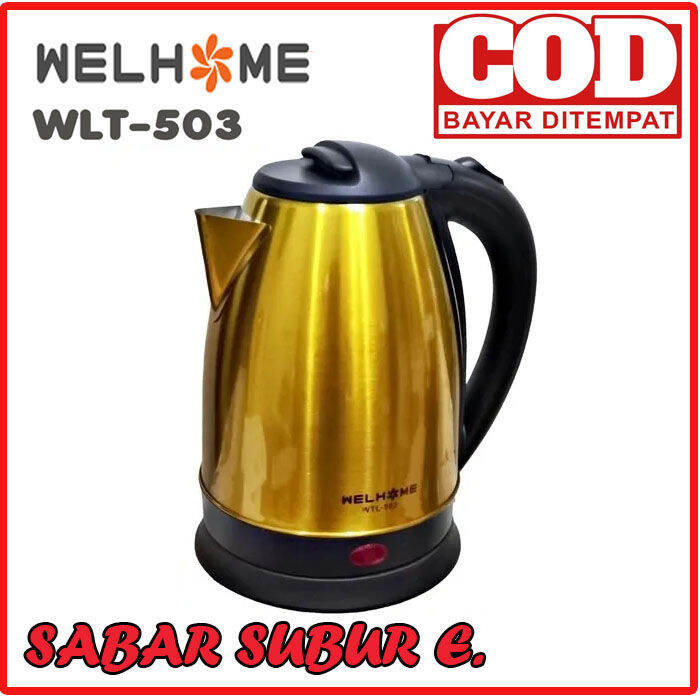 WELHOME WLT-503 Kettle Listrik Pemanas Air Kapasitas 2 Liter | Lazada Indonesia