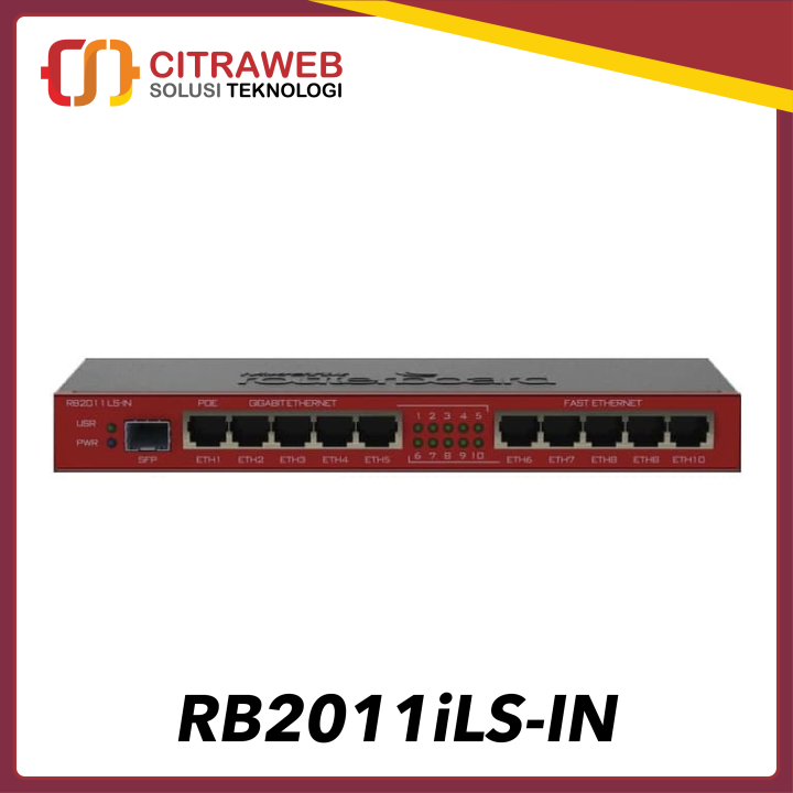 Mikrotik RB2011iLS-IN | Lazada Indonesia