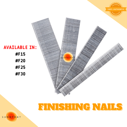 Finishing Nails for Air Brad Nailer F15, F20, F25, F30 sold per box ...