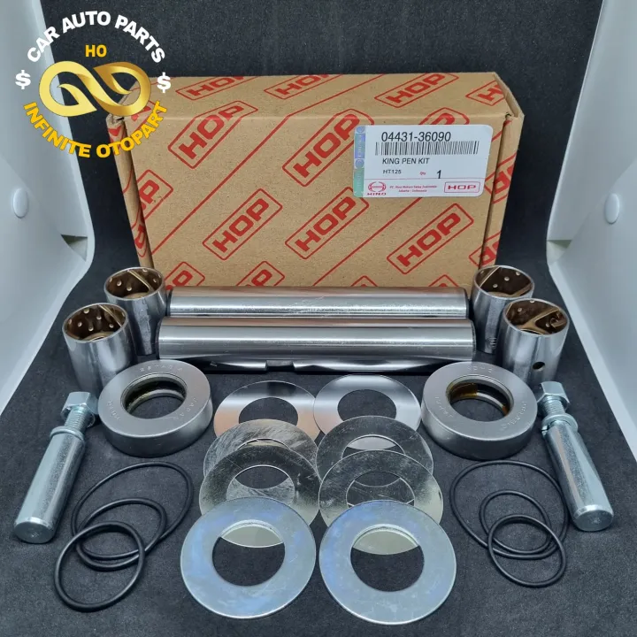 KING PEN SET KING PIN KIT DYNA HT125 HT130 HINO DUTRO 04431-36090 ...