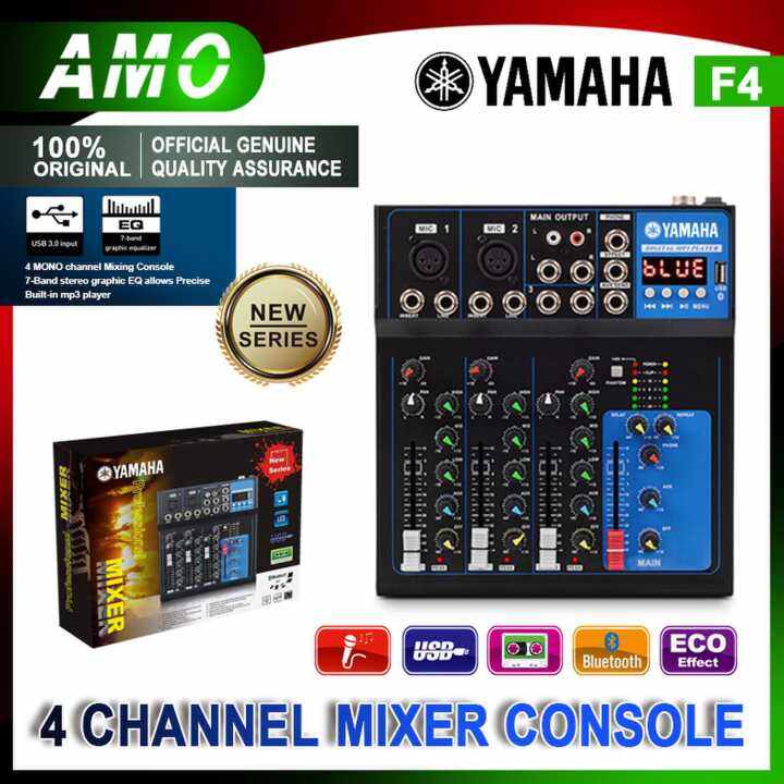 yamaha F4 4channel mixer w/bluetooth/usb sound mixer | Lazada PH