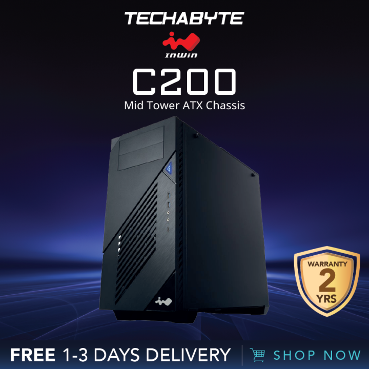 InWin C200 Mid Tower ATX Chassis | Lazada Singapore