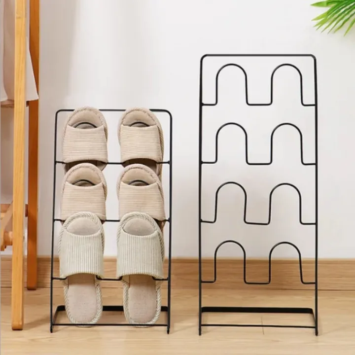 JOY Furniture Nordic Minimalist Multifunction Shoe Rack 4 Layer | Lazada PH