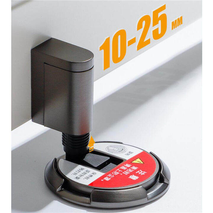 Windproof Mechanical Self-Locking Door Stopper With Adjustable Height ...