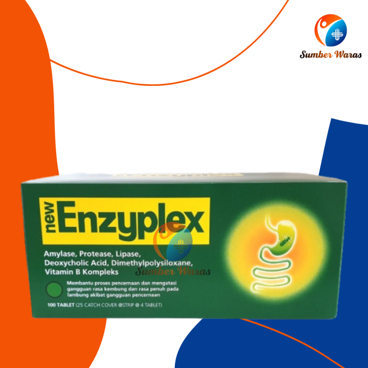 NEW ENZYPLEX BOX 100 TABLET | Lazada Indonesia