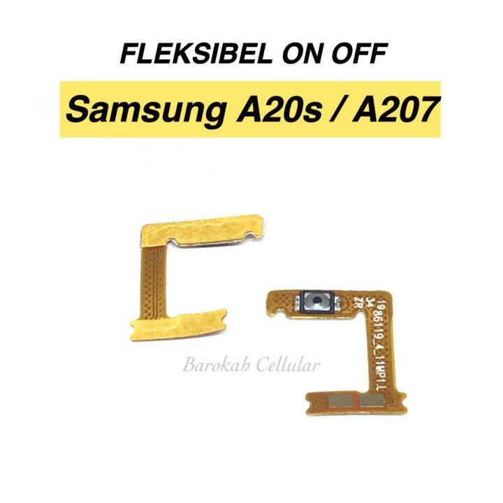 FLEKSIBEL ON OFF SAMSUNG A20S A207 A207F - TOMBOL DAYA | Lazada Indonesia