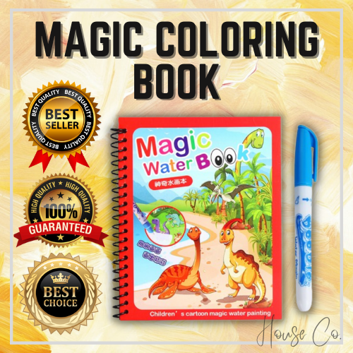 Top Seller KIDS MAGIC COLORING BOOK | Kids Educational Toys | Magic ...