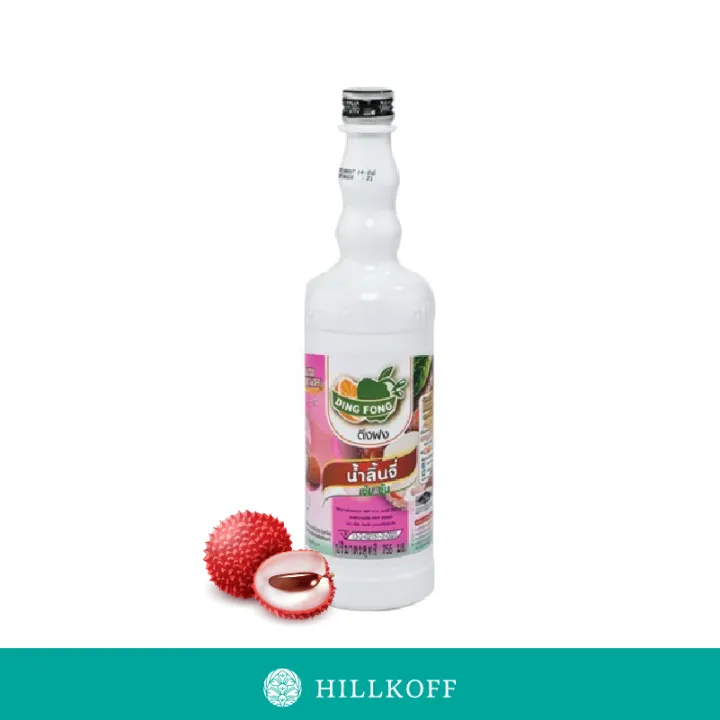 HILLKOFF : น้ำเชื่อมตรา Ding Fong รส Lychee | Lazada.co.th
