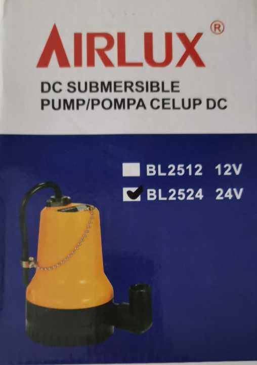 POMPA AIR CELUP PAKAI TENAGA AKI/DC BL2524/24V | Lazada Indonesia