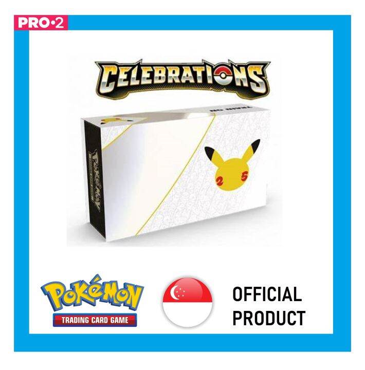 Pokemon TCG (English) 25th Anniversary Celebrations: Ultra Premium ...