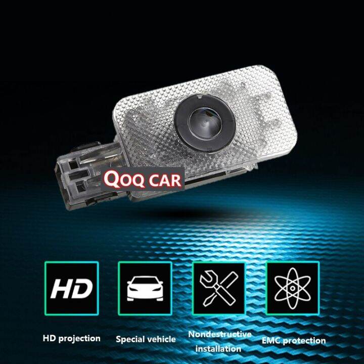 2Pcs LED HD Logo For Polestar 1 2 V60 XC40 Car Door Light Projector ...