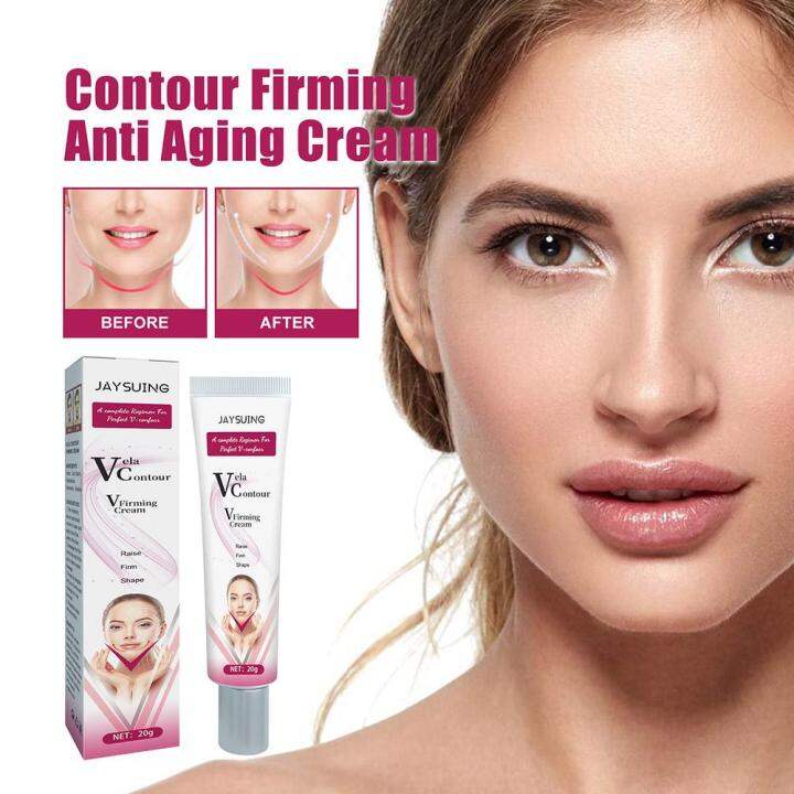 V Face Firming Cream Double Chin Mandible Firming Gel Lifting Contour ...