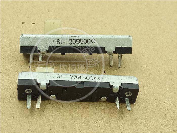 Original SL-20 35MM Straight Slide Fader Single Potentiometer B500 Euro ...