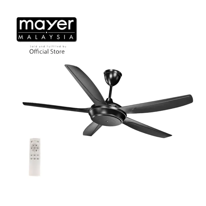 Mayer Mistral 56” DC Ceiling Fan with LED Light & Remote MCF561R | Lazada