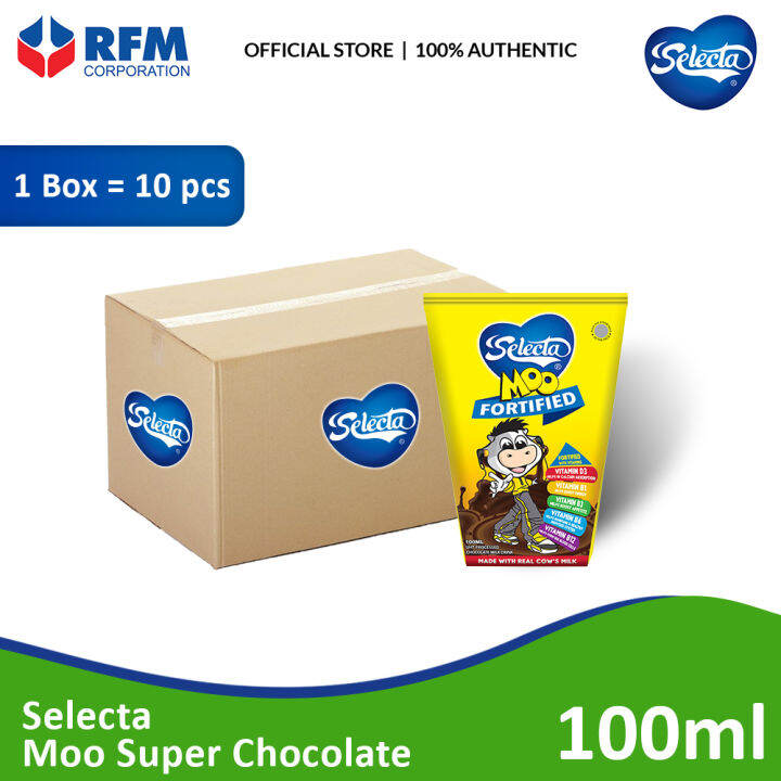 Selecta Moo Super Chocolate 100ml - Set of 10s | Lazada PH