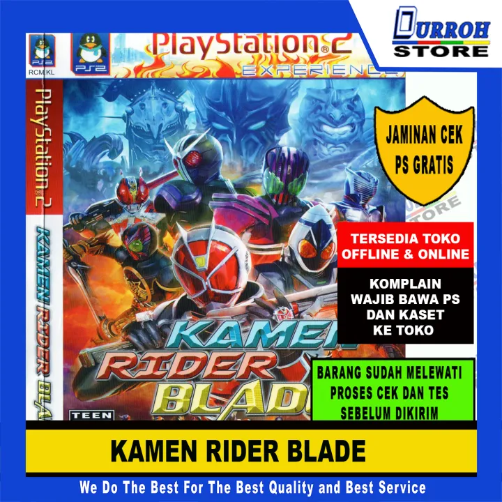 KASET PS2 / PS 2 KAMEN RIDER BLADE | Lazada Indonesia