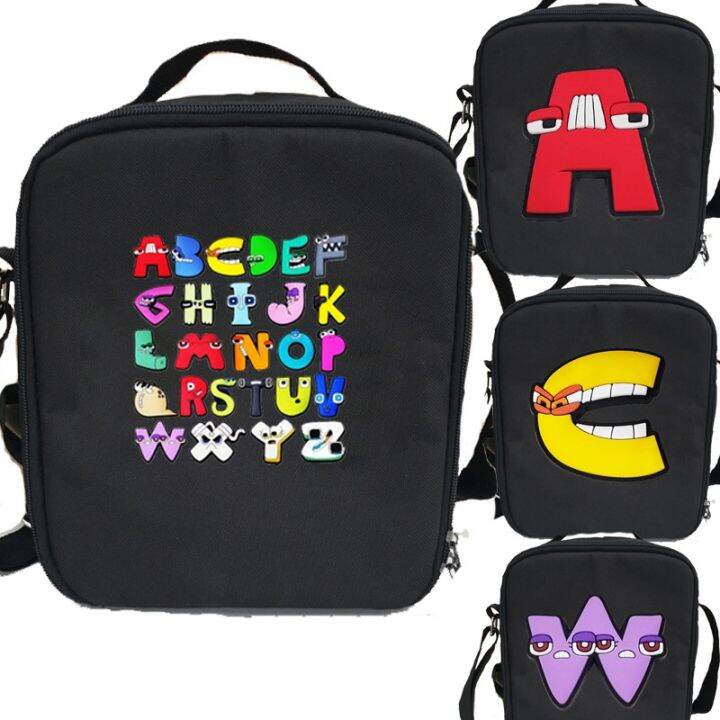 [Free ship] Alphabet Lore letter legend printing around the students ...