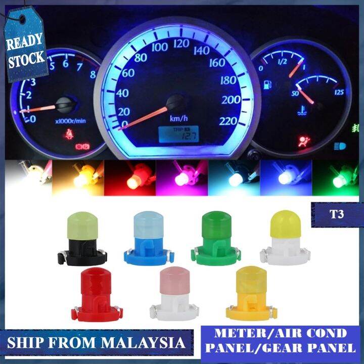 Car Led Light T3 Bulb Led Light Car Meter Bulbs Meter Panel Light Wedge ...