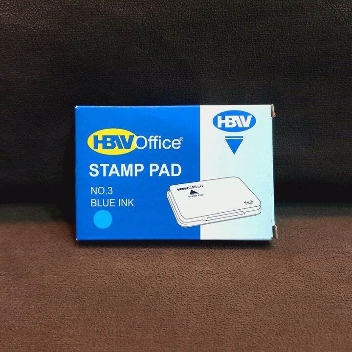 HBW Stamp Pad No. 3 - Medium Blue | Lazada PH