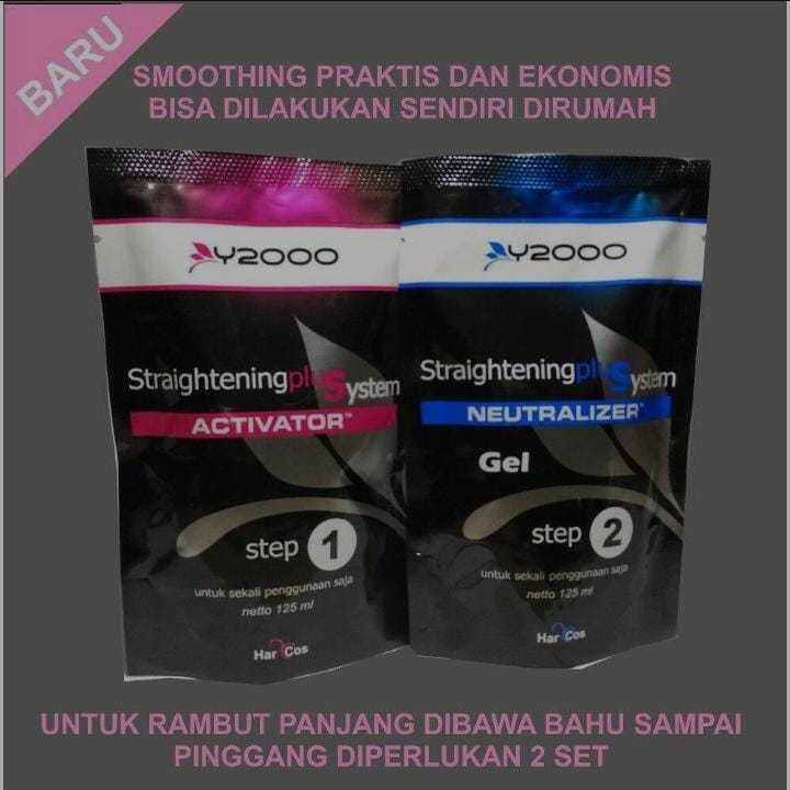 Pelurus Rambut Permanen Keratin Smoothing System / Y2000 Hair ...