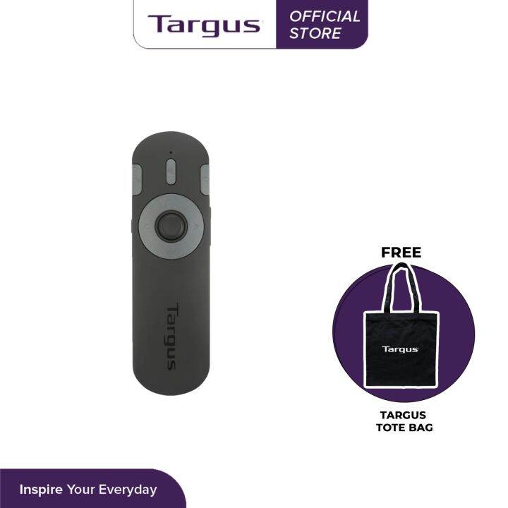 Targus AMP32GL P32 Wireless Dual Mode Presenter with Red Laser Pointer ...