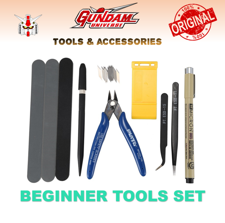 Gundam Gunpla Model Tool Basic Beginner Gundam Tool Kit Set for Model ...