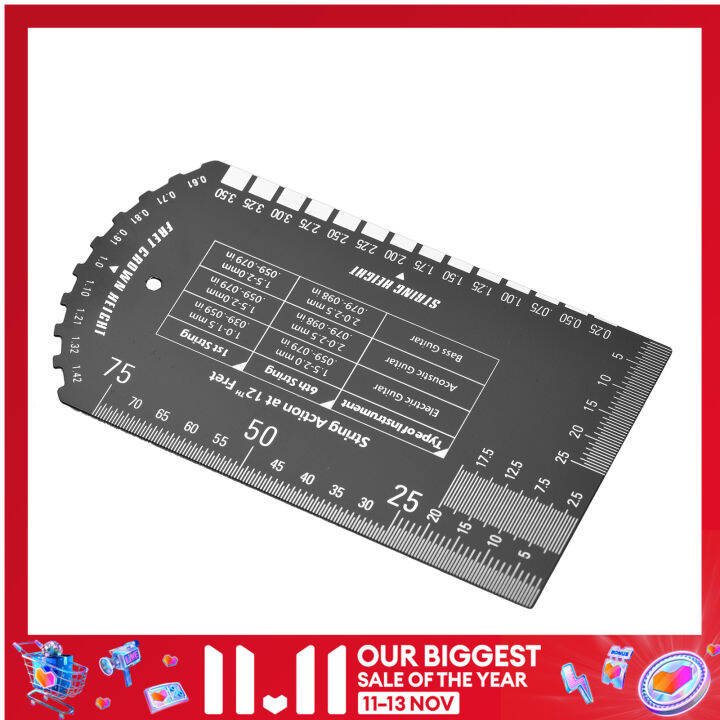 [ammoon]Baroque String Instruments Gauge String Action Gauge Ruler ...