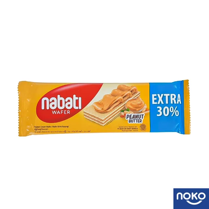 Nabati Wafer Peanut Butter Extra 30% 16g - 2523 | Lazada