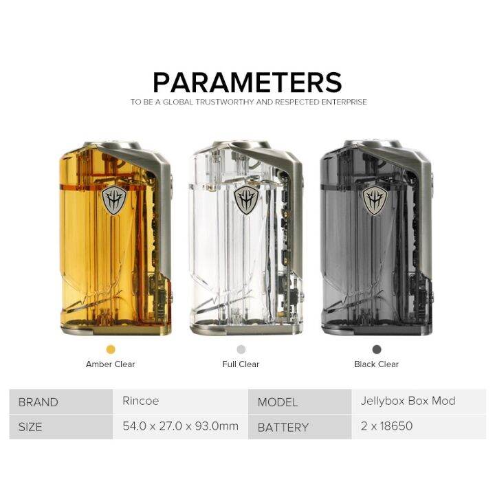 Rincoe Jellybox 228W Box Mod Only | Lazada PH