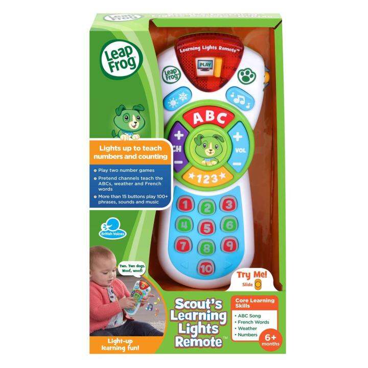 LeapFrog Scout's Learning Lights Remote Deluxe | Lazada