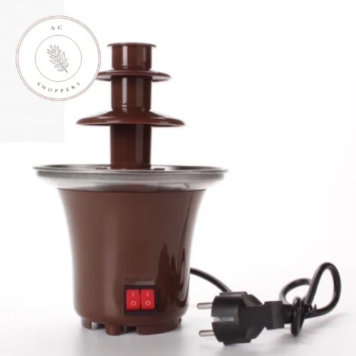 New Mini Chocolate Fountain with 3 Layers Creative Design Chocolate ...