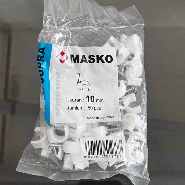 KLEM KABEL MASKO NO 10 MM - ISI 50 PCS PAKU BETON | Lazada Indonesia