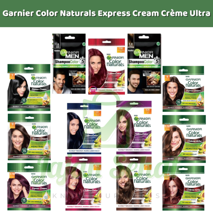 Garnier Color Naturals Express Cream Crème Ultra Color Sachet | Lazada ...