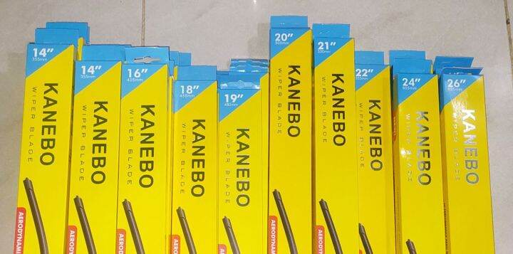 Wiper Depan Kanebo Model Pisang (semua ukuran) | Lazada Indonesia