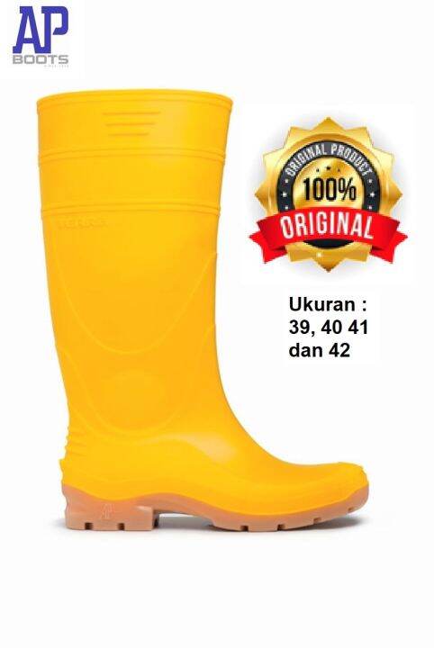 Sepatu Boot Karet AP Boots Terra Warna Kuning | Lazada Indonesia