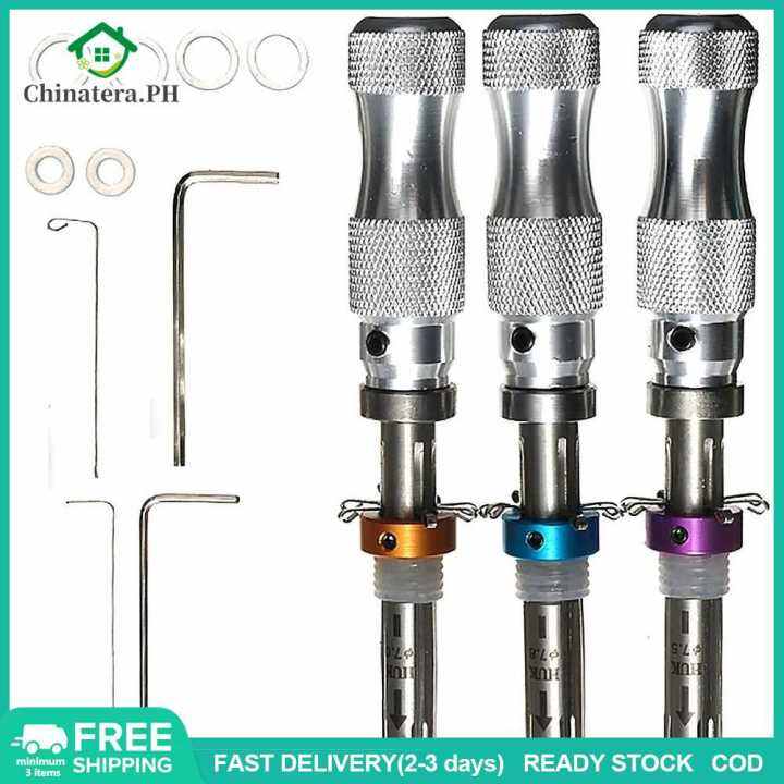 [Fast Delivery] 3pcs Tubular 7 Pins Lock Pick Tool Locksmith Tool Lock ...