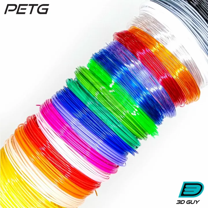 PETG Filament 1.75mm Transparent Solid Colours for 3D Printing 3D Pen Drawing ...