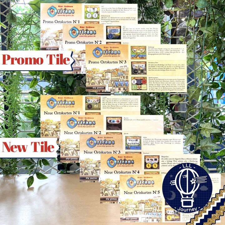 Orleans: Promo Tile / New Tile [Promo Ortskarten / Neue Ortskarten ...