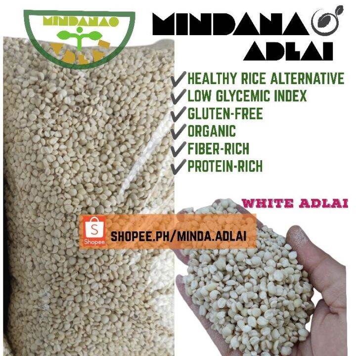 Pure Organic Adlai Rice from Bukidnon Mindanao - 1 kilo pack | Lazada PH