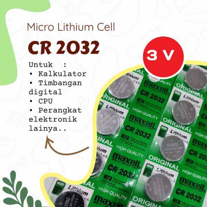 Baterai CR 2032 | Lazada Indonesia