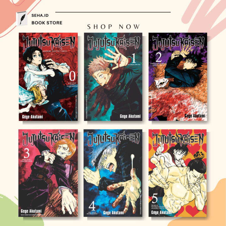 Komik Jujutsu Kaisen (Volume Lengkap) - Gege Akutami [ORIGINAL] | Lazada Indonesia