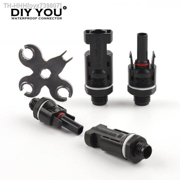 Solar Photovoltaic Connector Male Female Solar Panel Waterproof Plug ...
