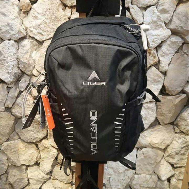 Tas Eiger X- Volcano 20 Bag Black Hitam 91000 4961 Bagus Keren | Lazada ...