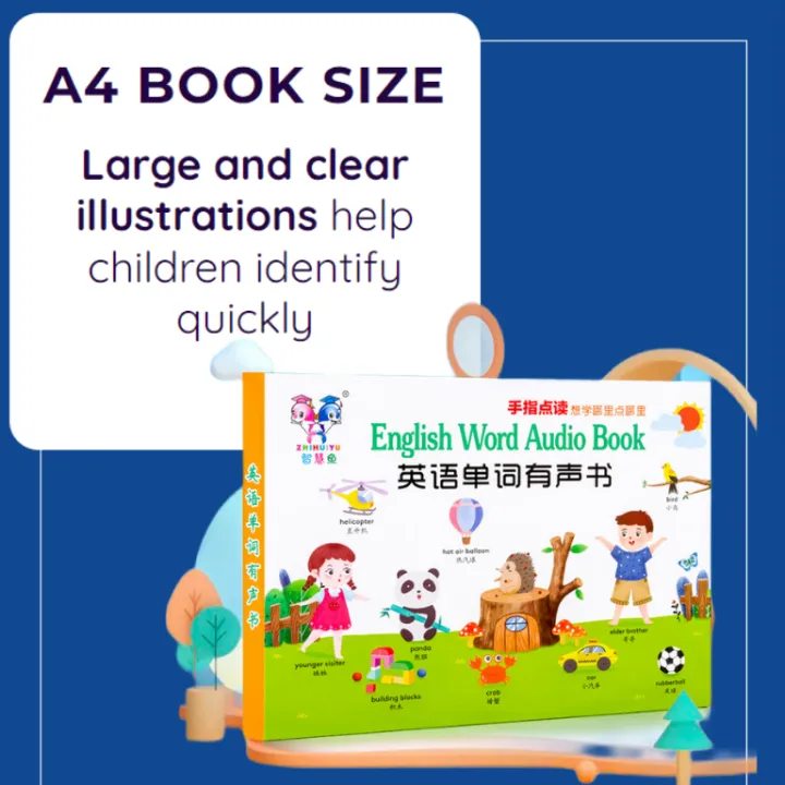 English audio book for kids learning English word smart book | Lazada PH