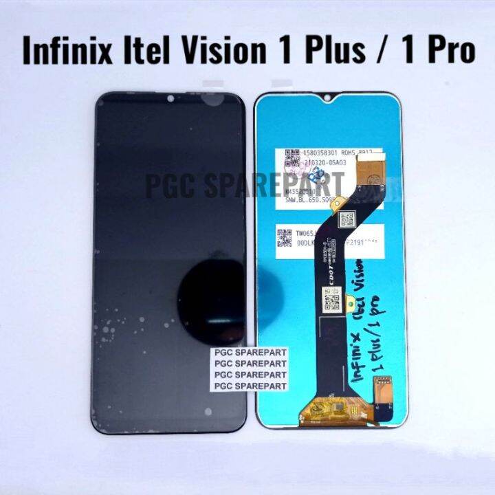 Original OEM LCD Touchscreen Fullset Infinix Itel Vision 1 plus 1 pro ...