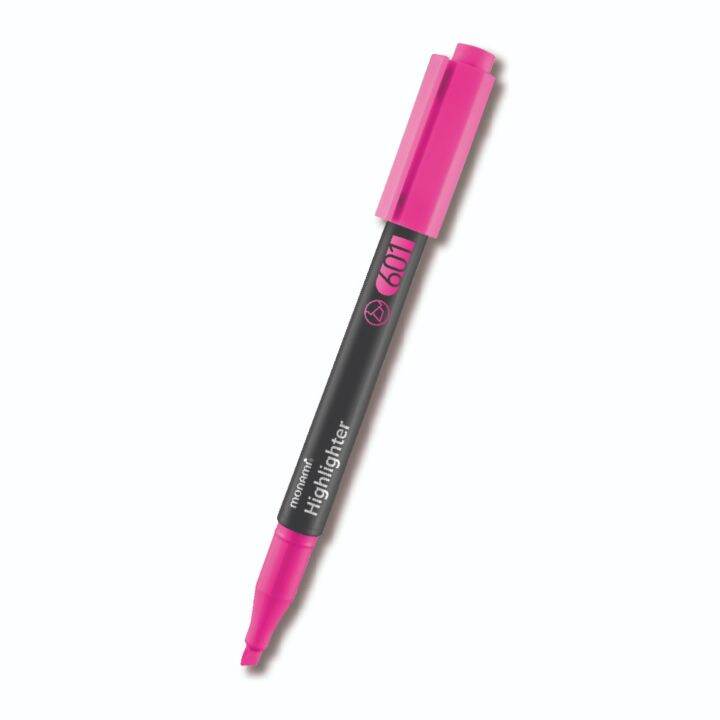 Monami Highlighter 601 Bright Pink | Lazada