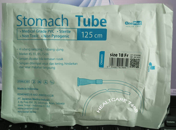 Stomach Tube Onemed NGT Feeding Tube Selang Makan Sonde | Lazada Indonesia