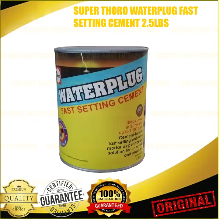 Jardine Thoro Waterplug Fast Setting Cement 2.5lbs | Lazada PH