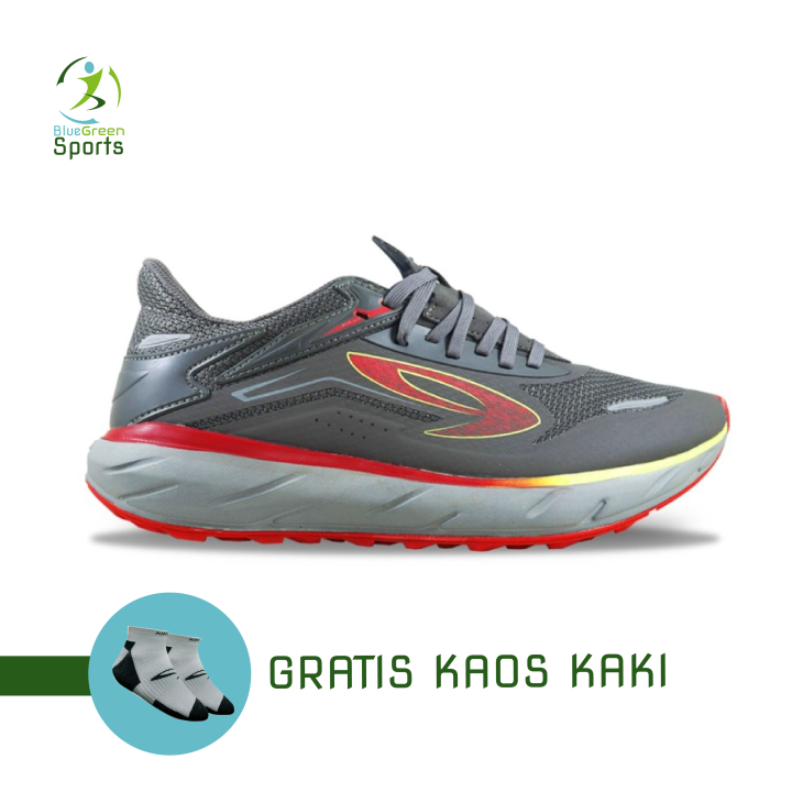 Sepatu Trail Lari Yuza Riot 910 Nineten Lokal Trail Running - Abu/Putih ...